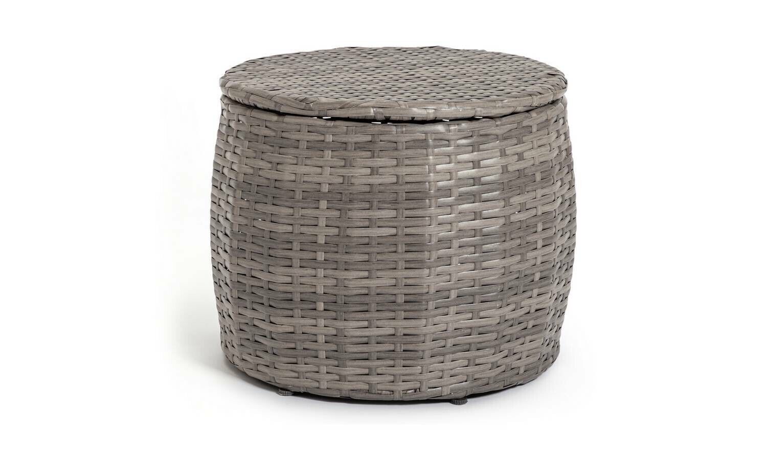 Habitat 2 Seater Wicker Barrel Bistro Set Grey